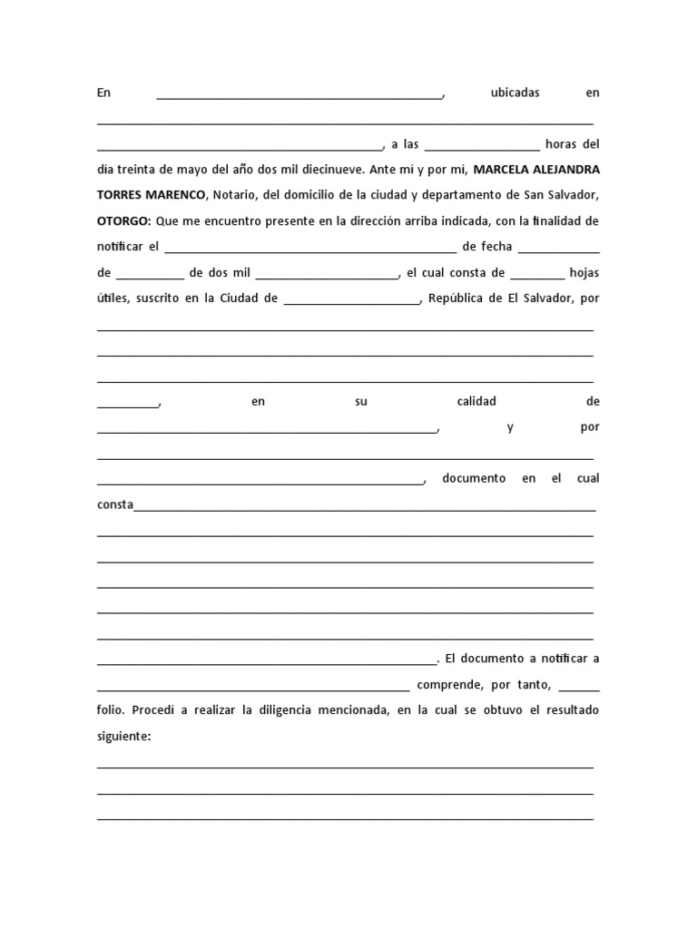 Acta de Notificacion Notarial | PDF | Derecho Civil (Common Law) | Ley ... Acta de Notificacion Notarial | PDF | Derecho Civil (Common Law) | Ley ...