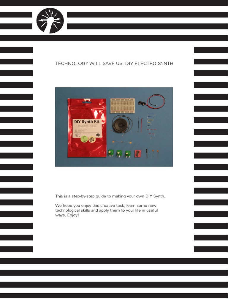 Technology Will Save Us: Diy Electro Synth | PDF | Resistor | Capacitor