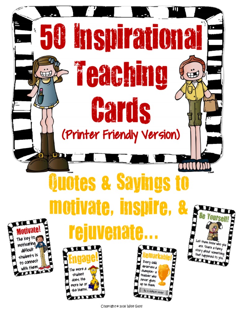 Cards Light Background | PDF | Motivation | Motivational