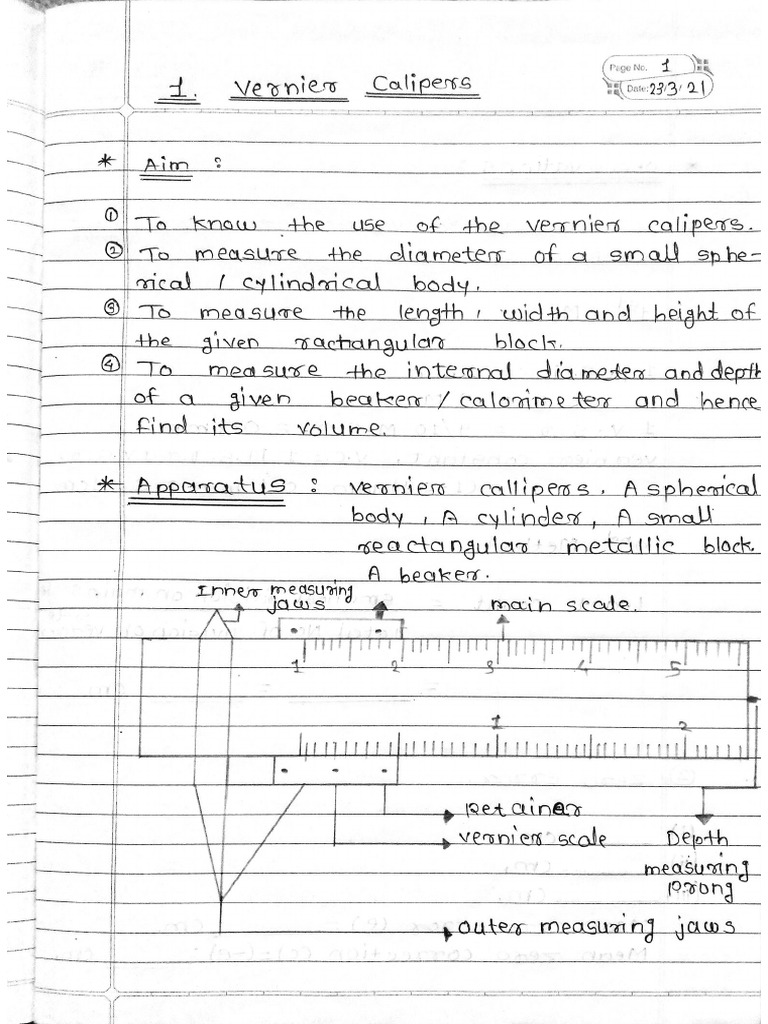 Physics Record Book | PDF