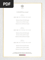 Westin in Room Menu PDF | PDF