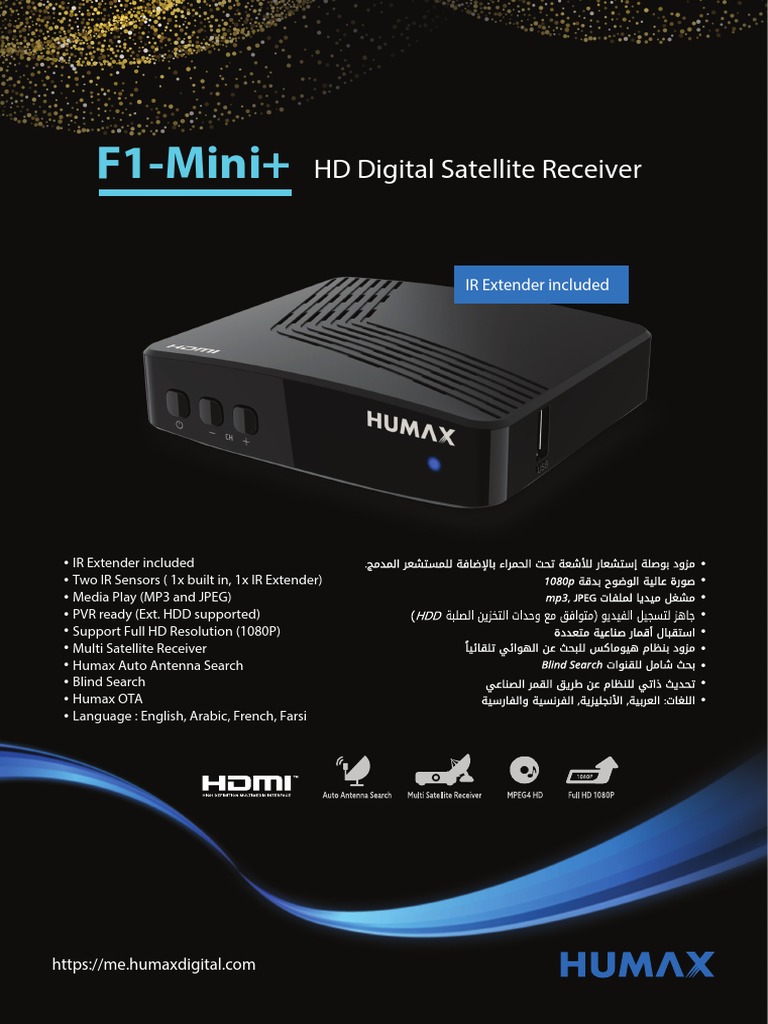 F1-Mini+: HD Digital Satellite Receiver | Download Free PDF | Satellite ...