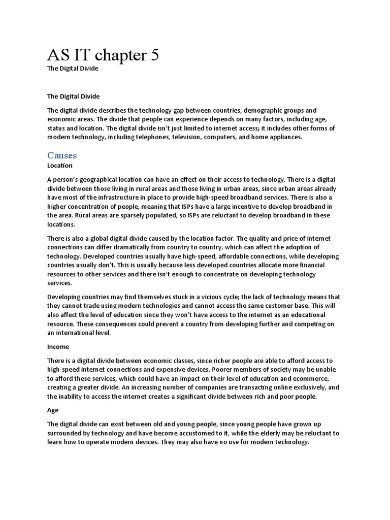 AS IT Chapter 5 | PDF