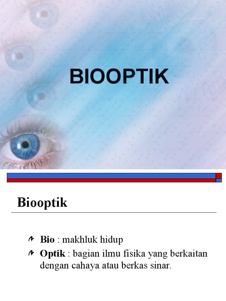 Bio Optik | PDF | Metode & Bahan Ajar