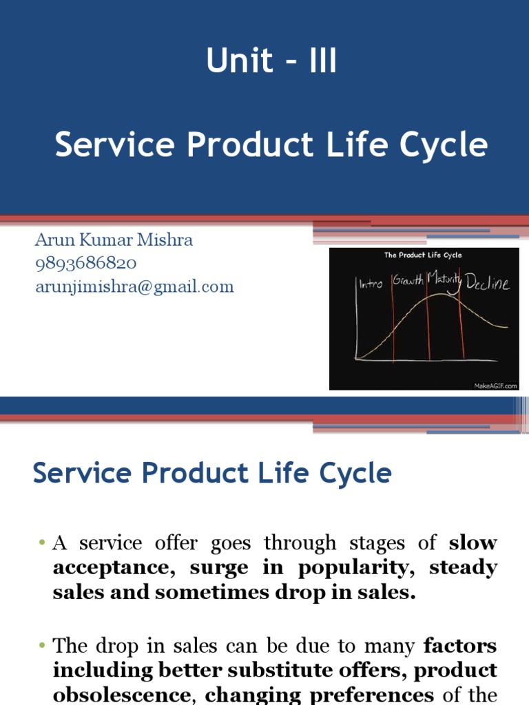 Service Product Life Cycle | PDF | Marketing | Profit (Economics)