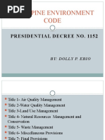 Irr P.D. 1586 | PDF | Environmental Policy | Environmental Impact ...