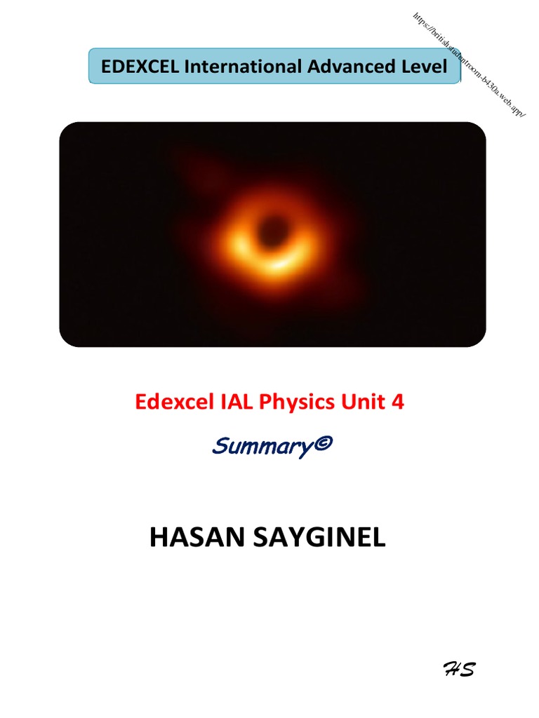 IAL Unit 4 Physics | PDF | Momentum | Force