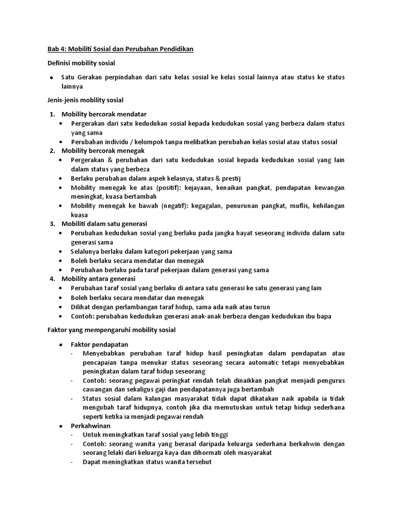 Bab 4 Nota | PDF | Ilmu Sosial | Kesehatan Holistik