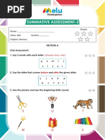 Two Letter Words Practice Worksheet | PDF | Orthography | Writing