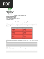 Exercício Complemento Nominal | PDF