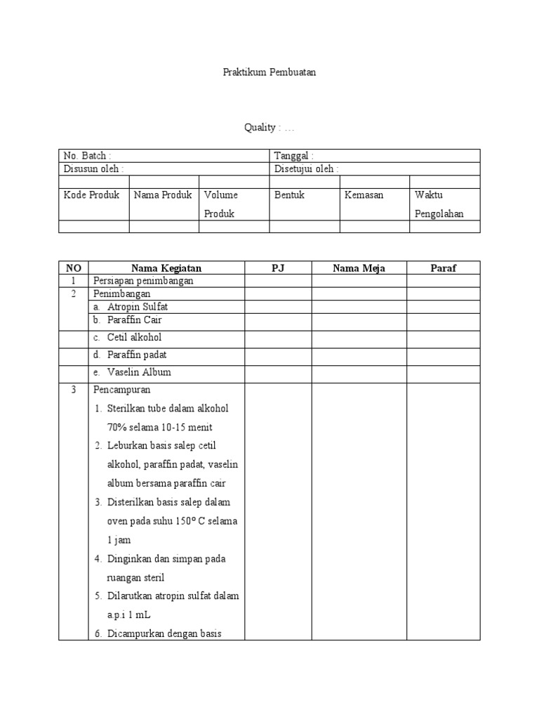 Batch Sheet 6 | PDF