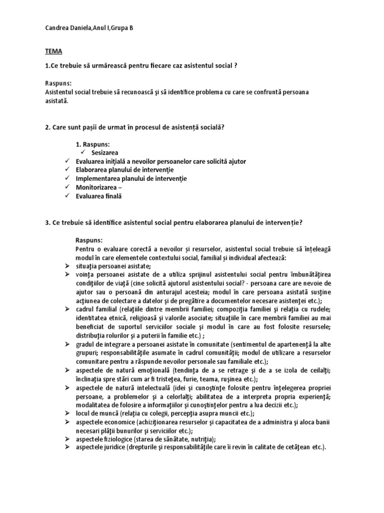 Plan de Interventie | PDF