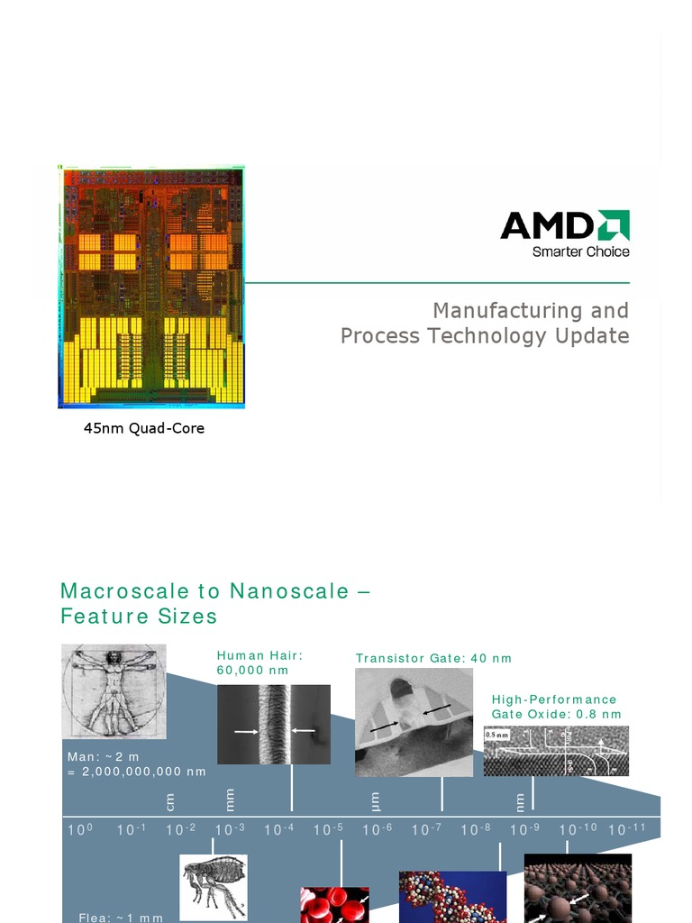 AMD 45nm Press Presentation 2 | PDF | Photolithography | Microprocessor