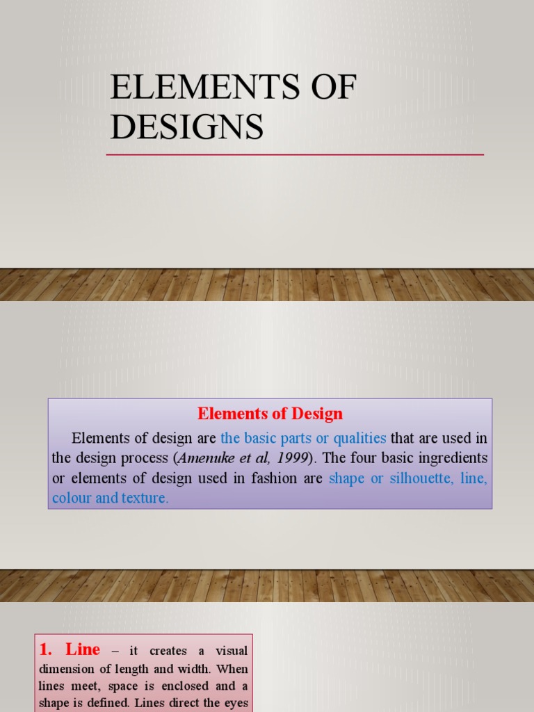 Elements of Designs | PDF | Color | Yellow