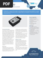 Bosch MTS 6516 VCI Technical Data Brochure | PDF | Usb | Embedded System