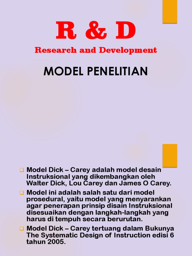 Model Penelitian: Research and Development | PDF