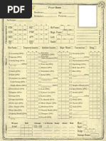 RuneQuest - Character Sheet I PDF | PDF | Role Playing Games | Leisure