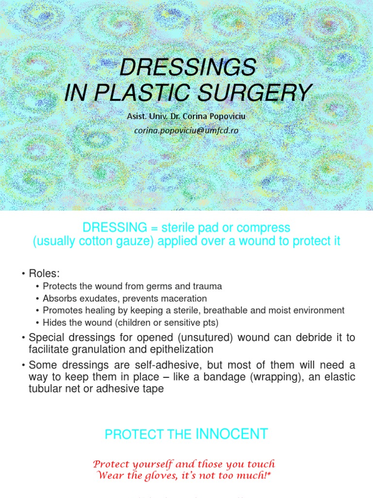 Dressings CP en | PDF | Wound | Medical Specialties