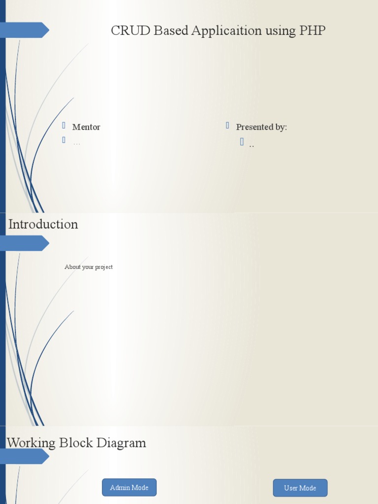 Mini Project Sample | PDF