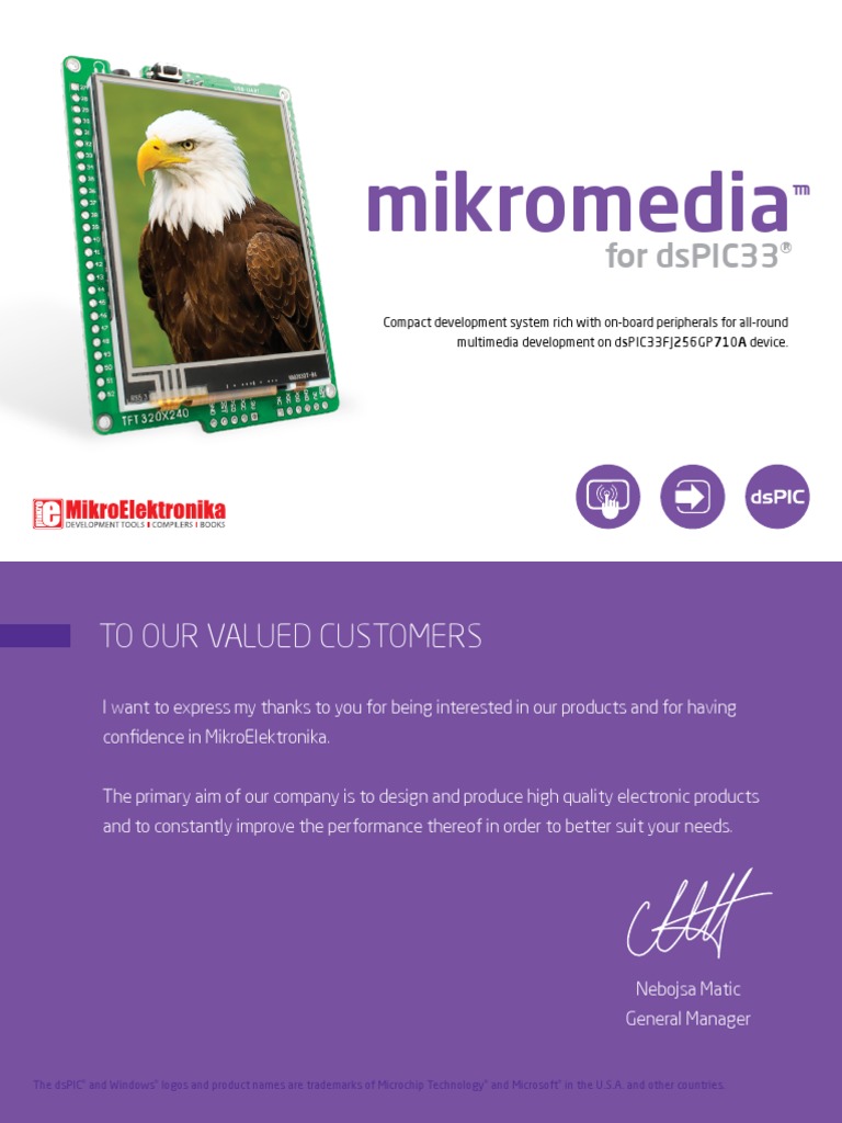 Mikromedia Dspic33 Manual v110c | PDF | Microcontroller | Booting