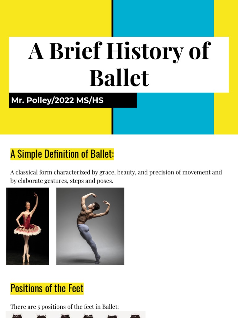 A Brief History of Ballet | PDF | Ballet | Dances