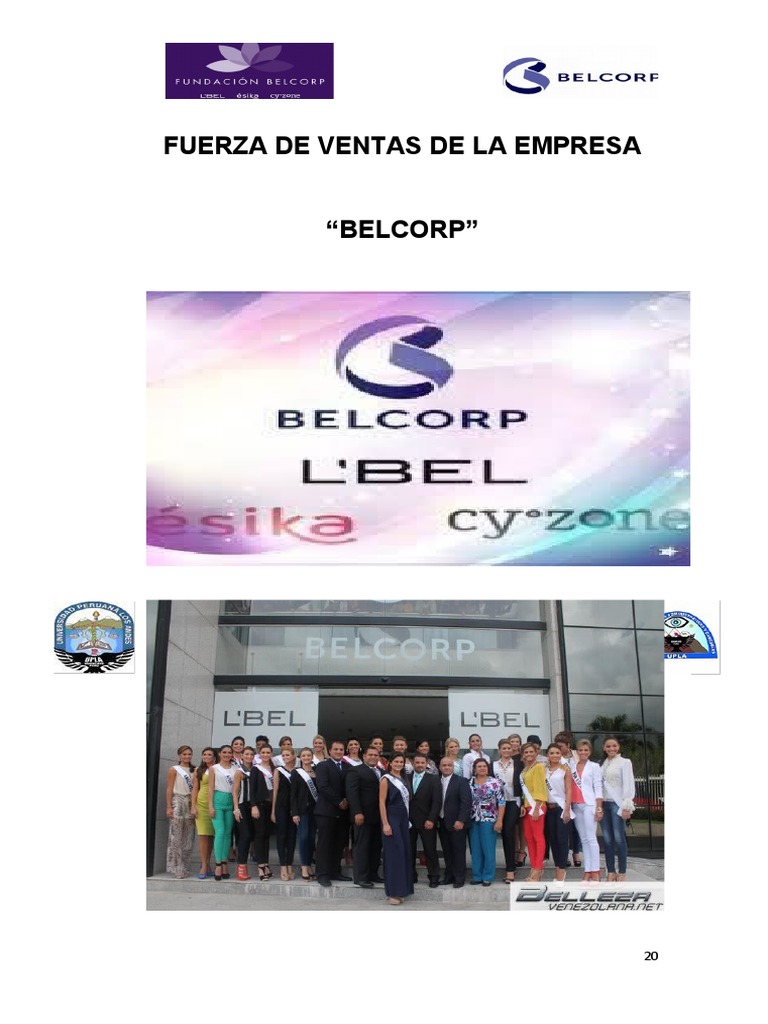 Taller Xii Fuerza de Ventas Belcorp | PDF | Cliente | Marketing