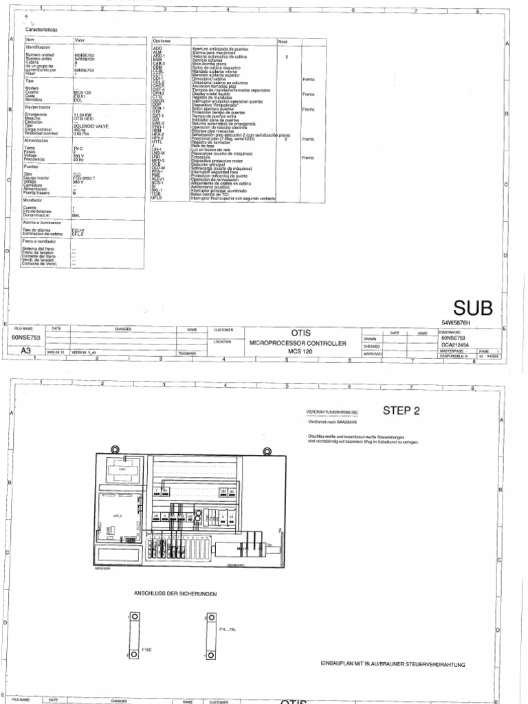 Otis Mcs 120 | PDF