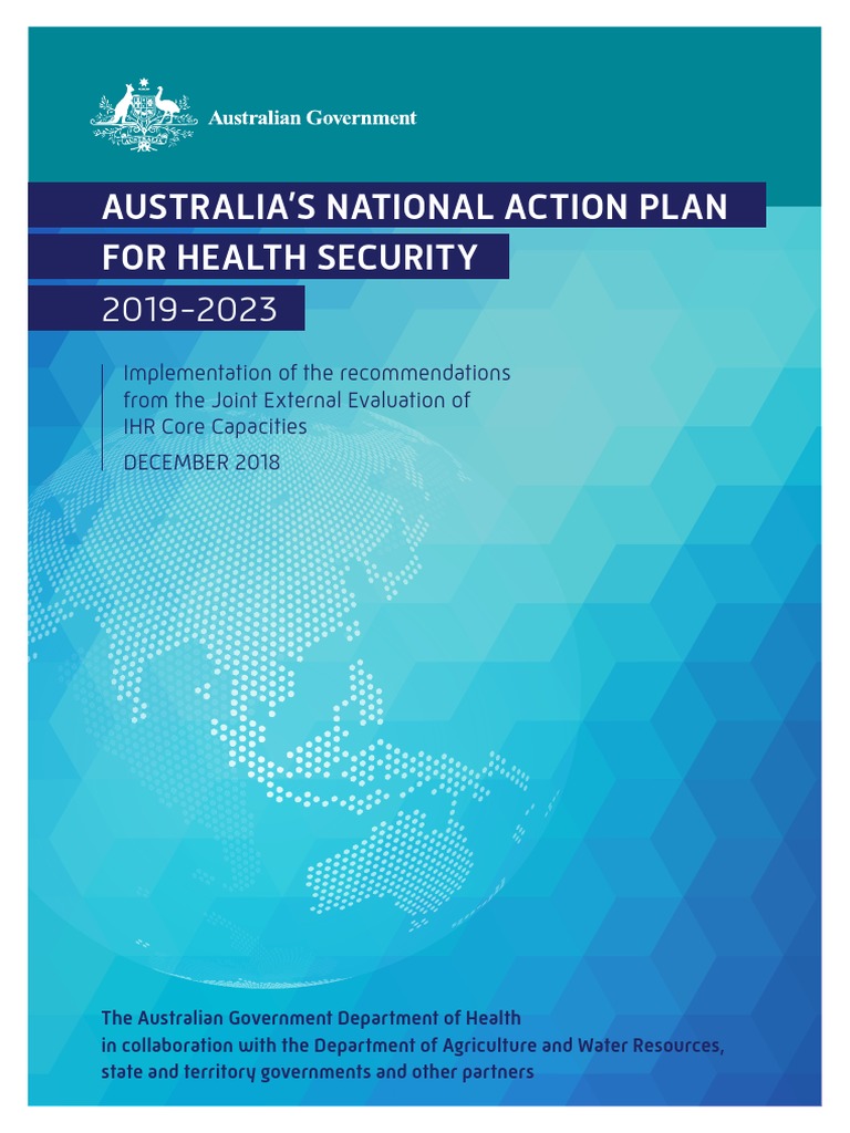 Aust Nat Action Plan Health Security 2019 2023 | PDF | Public Health ...