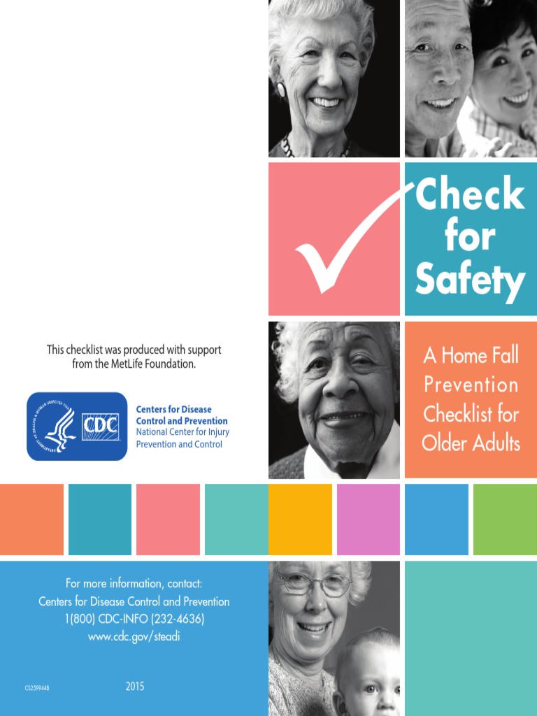Check For Safety: A Home Fall Prevention Checklist For Older Adults ...