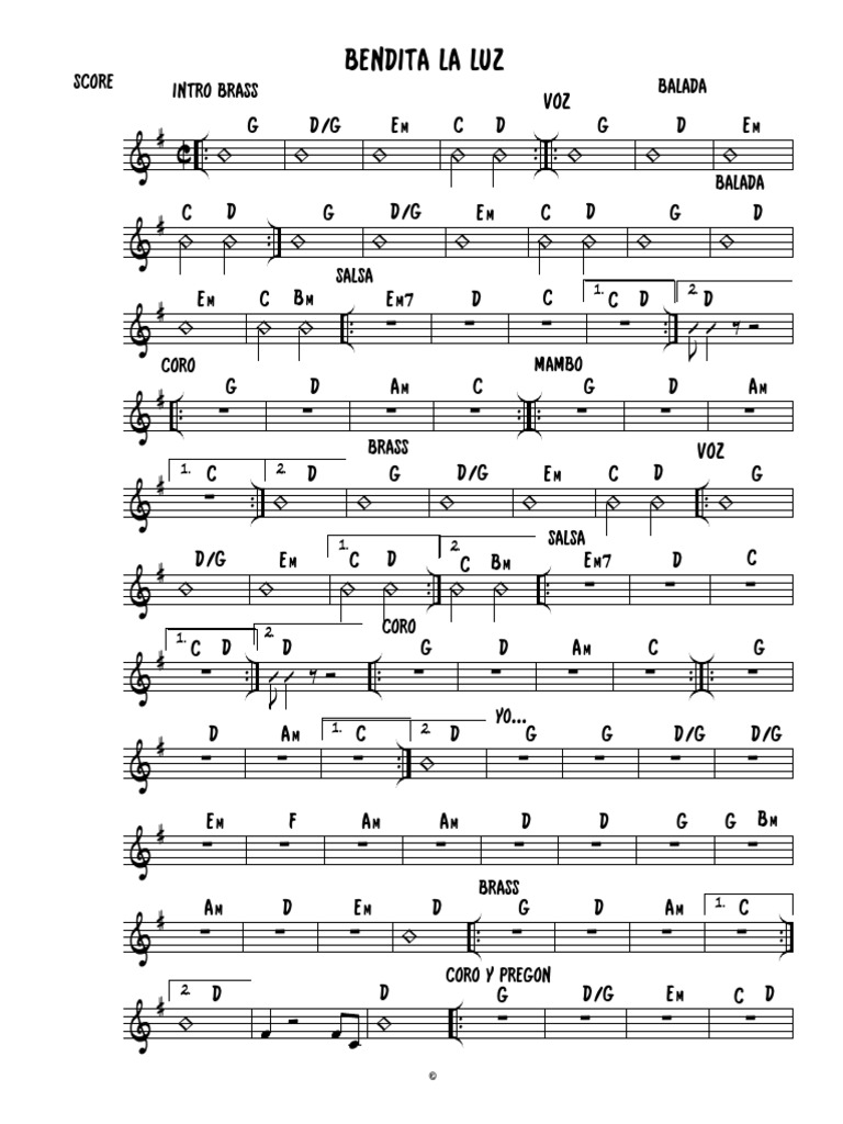 Bendita La Luz PDF