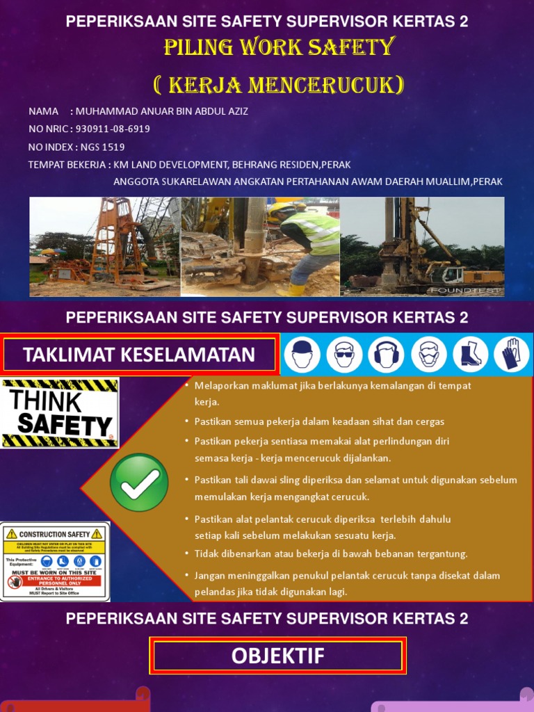 Safety Site Supervisor | PDF