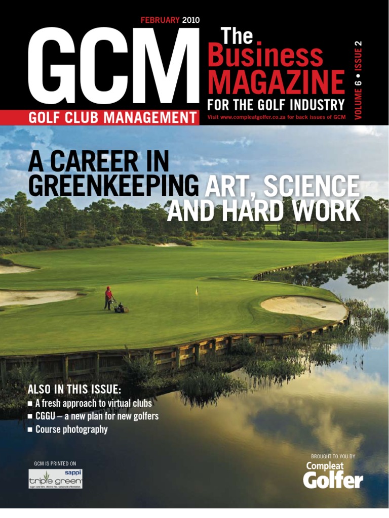 A Career in Greenkeeping: Business Magazine | PDF | Golf Course ...