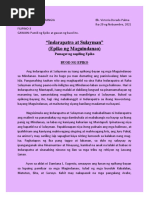 Humadapnon (Epiko NG Panay) | PDF