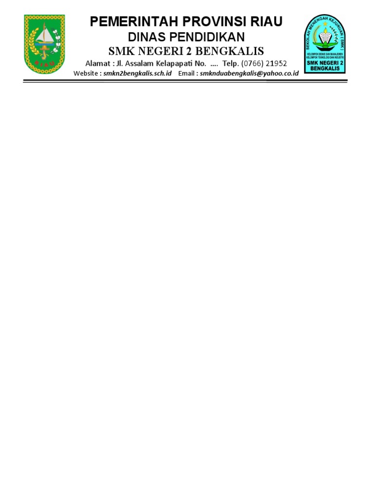 Kop SMKN 2 Bengkalis | PDF