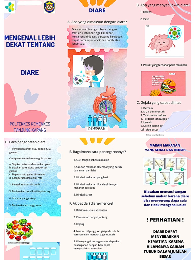 Leaflet Diare | PDF