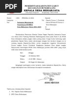 Susunan Acara Musdes Rkpdes | PDF