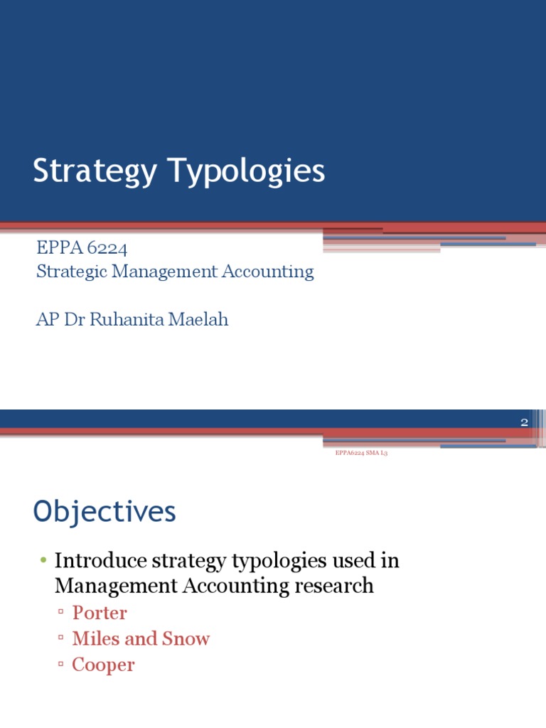 Lecture 3 Strategy Typologies | PDF | Strategic Management ...