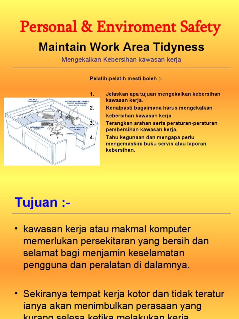 6 (1) - Mengekal Kebersihan Kawasan Kerja | PDF