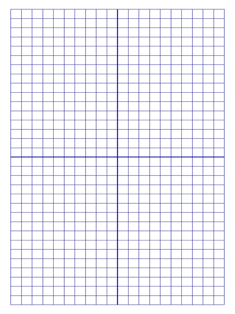 Maths Graph Paper | PDF