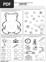Letrang MM Activity Sheet | PDF