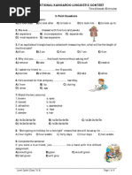 Sample Paper 7-8 IKLC | PDF