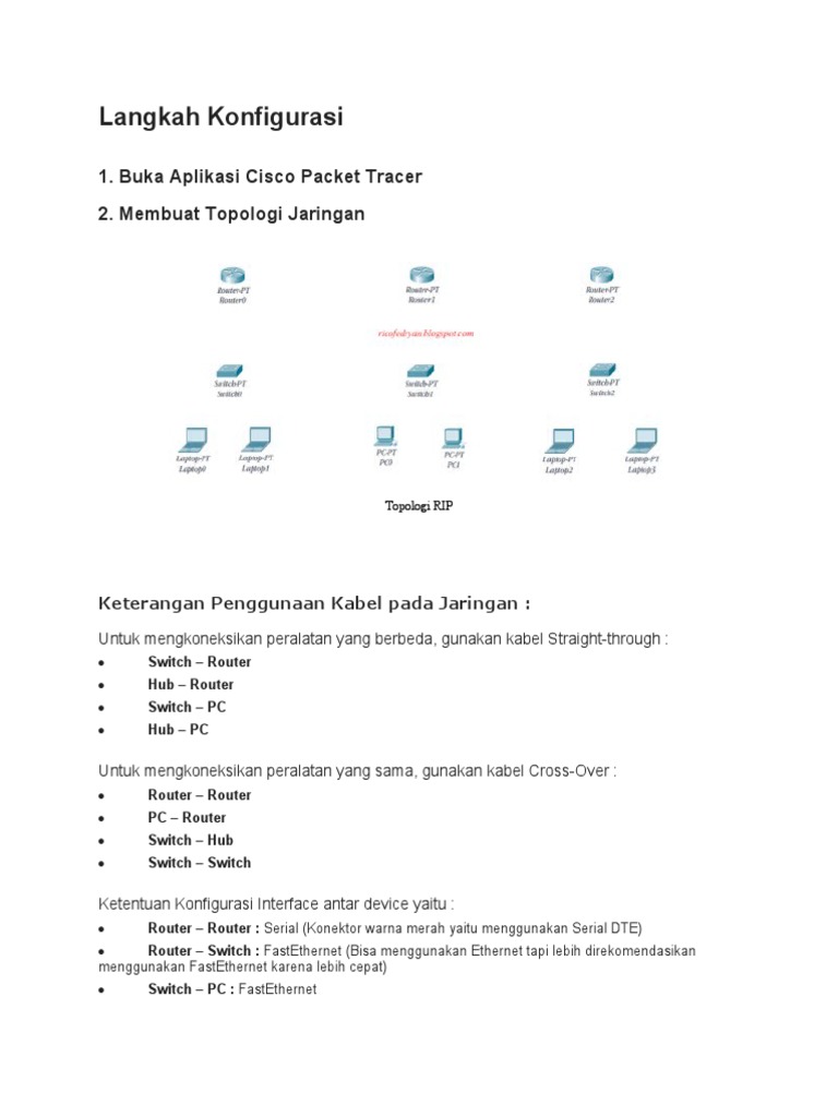 Konfigurasi Jaringan RIP di Cisco | PDF
