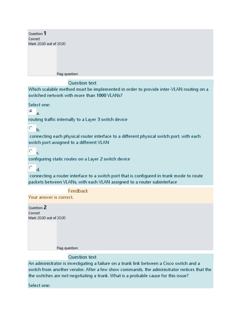 Data Communications and Networking 3 PRELIM MP1 FINAL LAB EXAM | PDF | Network Switch | Routing
