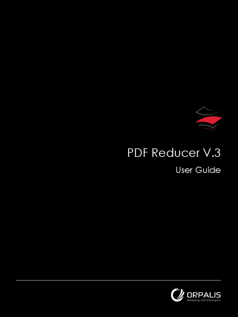 Pdf Reducer V 3 User Guide Pdf Raw Image Format Data Compression