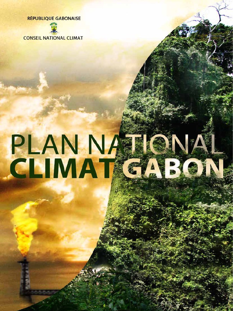 1239-Plan Climat Gabon | PDF | Changement climatique | Forêt