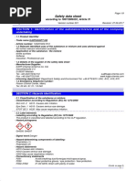 Windex MSDS | PDF | Safety | Occupational Safety And Health