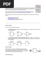 Grade 9 Logic Gates Summary | PDF | Logic Gate | Computer Engineering