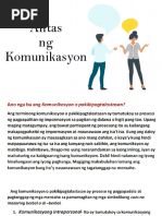 Intrapersonal at Interpersonal Na Komunikasyon | PDF