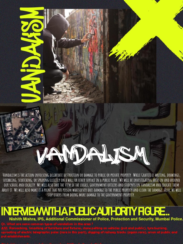 Vandalism Project | PDF | Vandalism | Graffiti