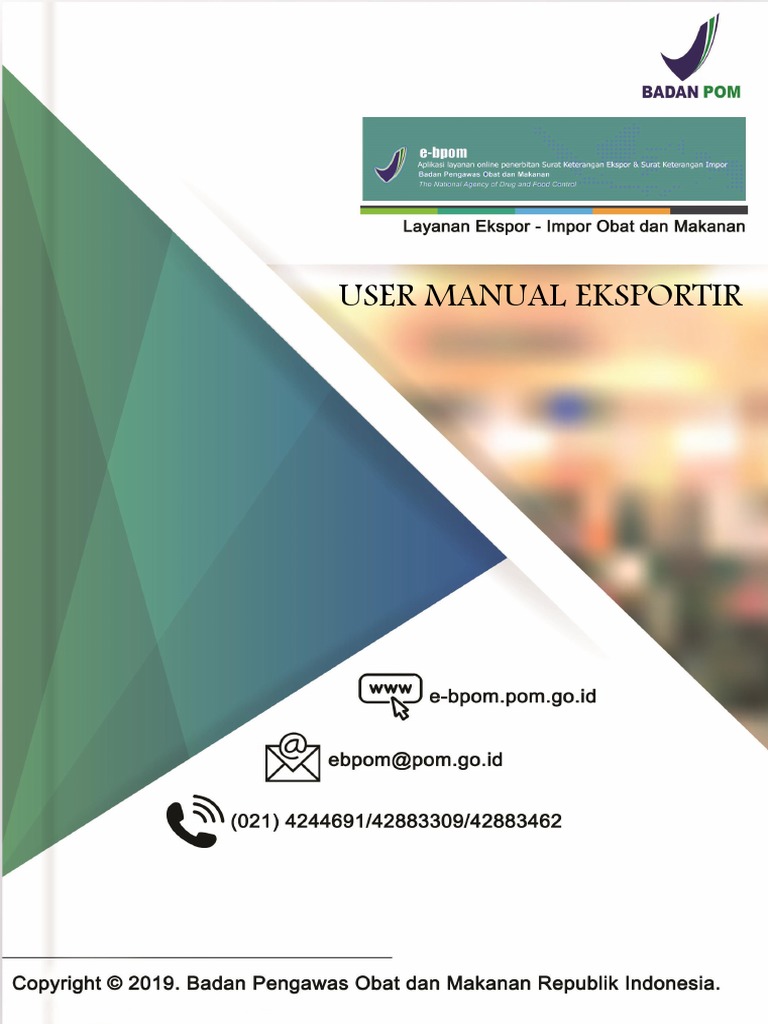 User Manual Eksportir | PDF | Pengelolaan Keuangan & Uang